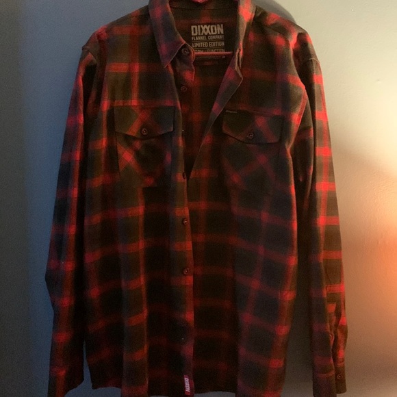 DIXXON | Shirts | Limited Edition Snapon Dixxon Flannel Large | Poshmark